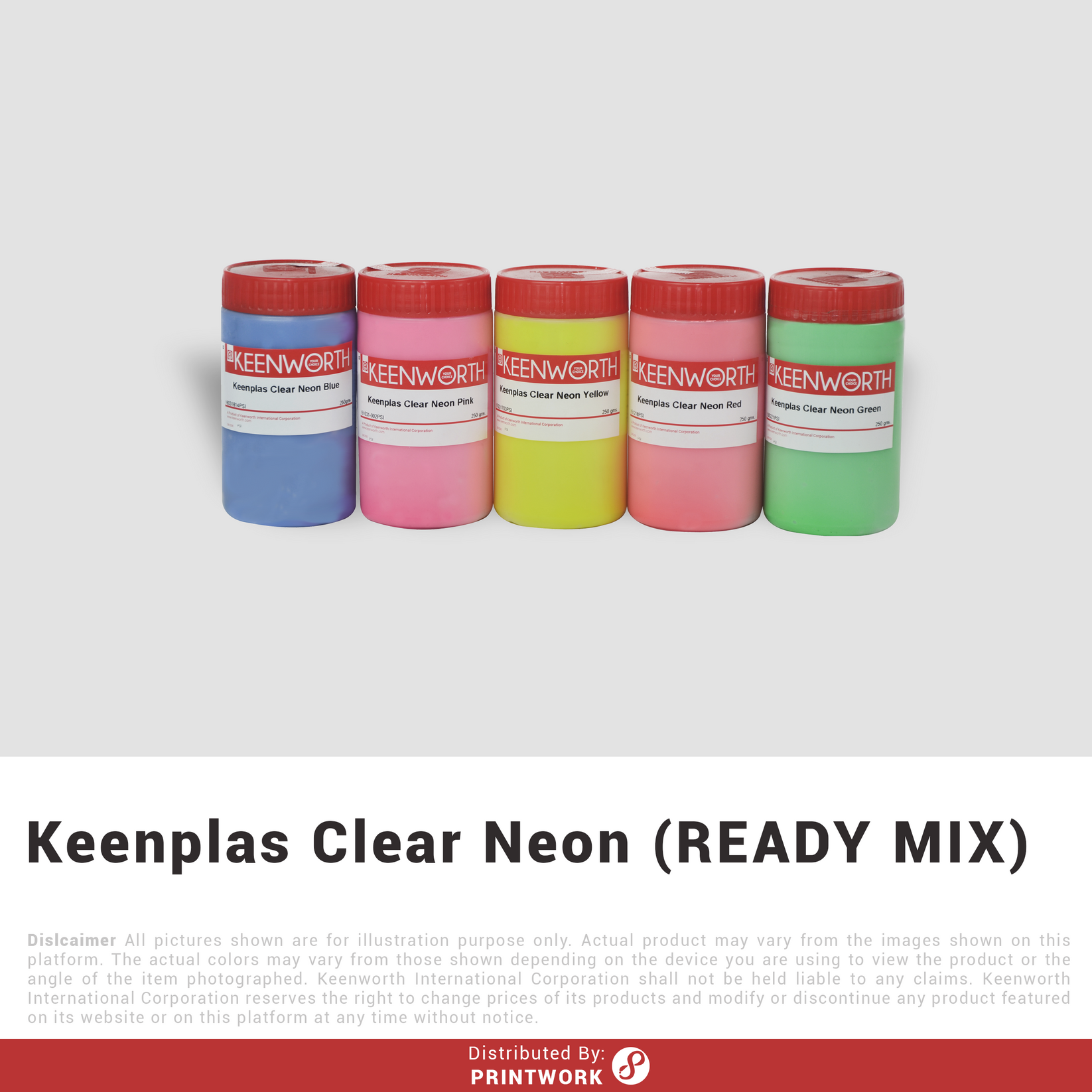 Screen Printing Inks | Keenplas ST Clear – Printwork Sales Inc.
