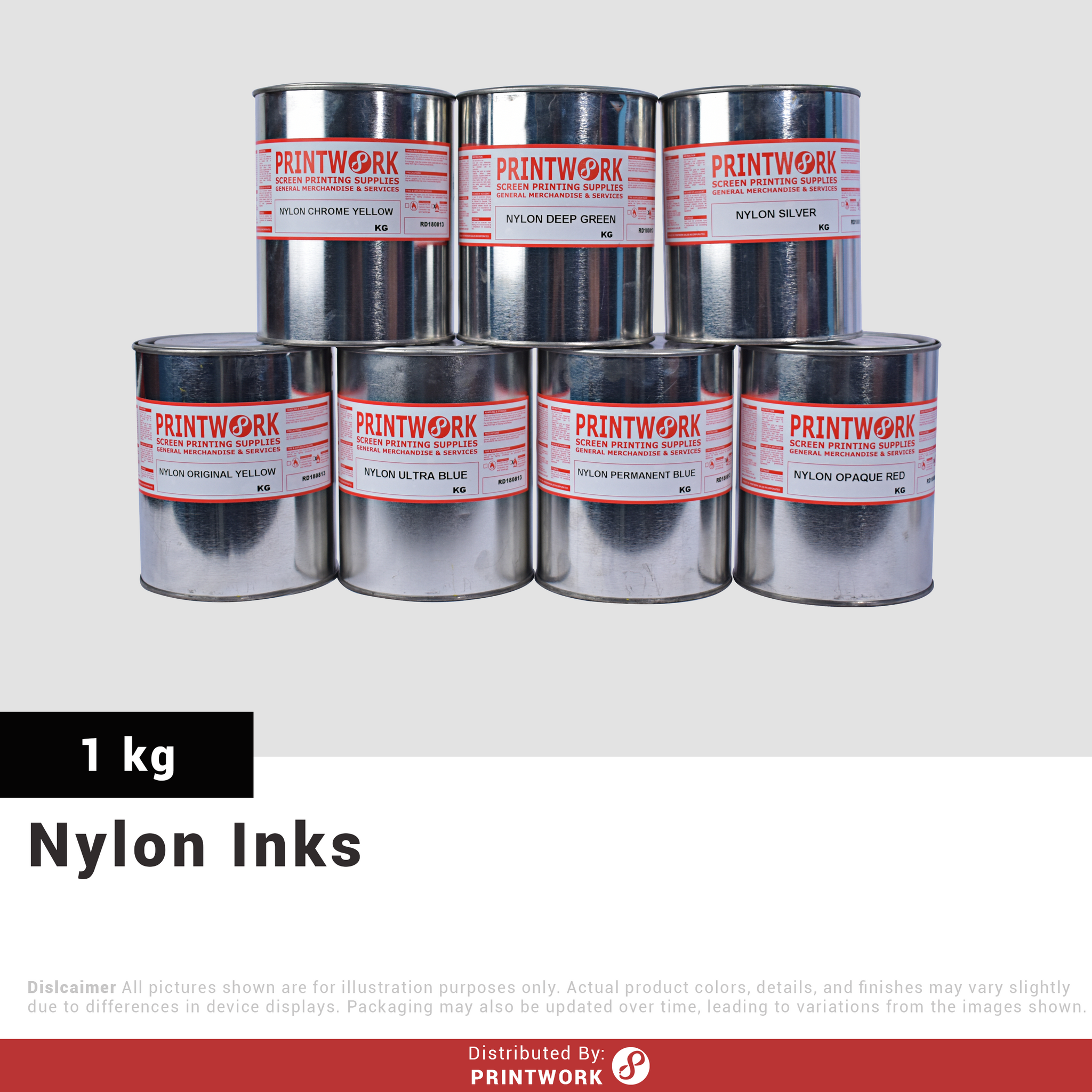 Solvent Inks | Nylon Ink – Printwork Sales Inc.